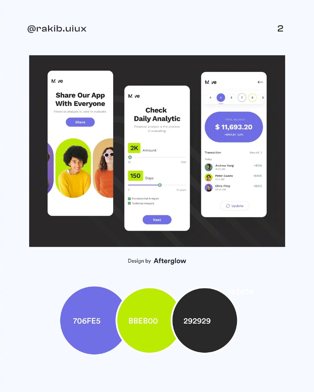 UI 配色还是得追求实用，今天翻到 8 组 UI 配色方案……__财经头条