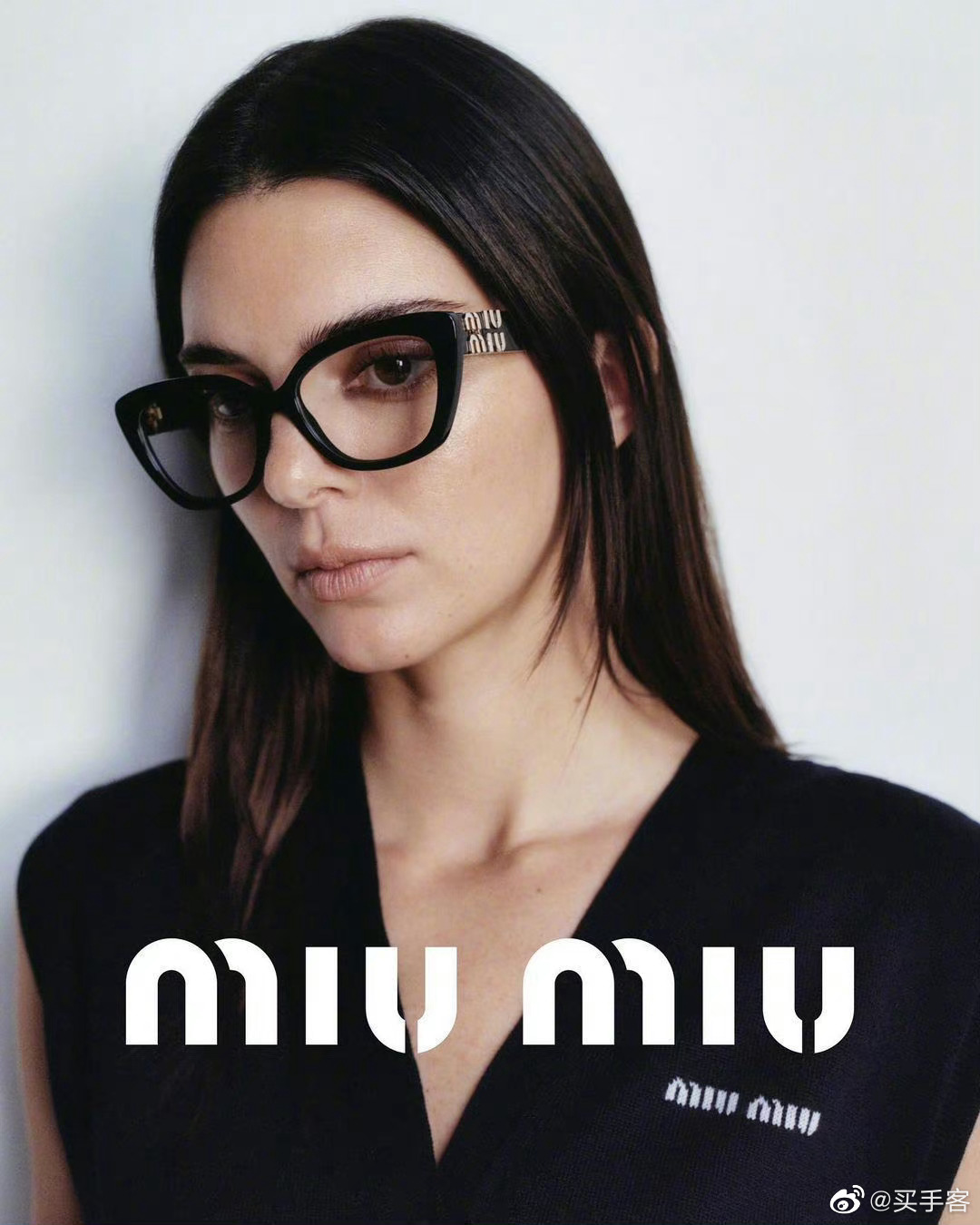 Kendall Jenner演绎MIU MIU 2023春夏系列广告大片