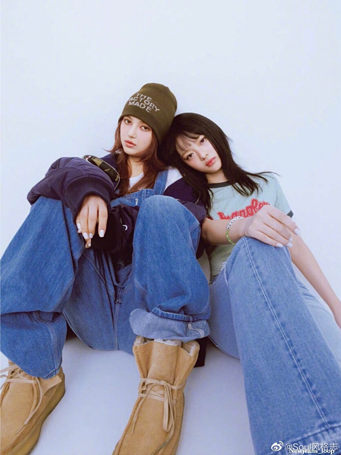 Newjeans X 日杂SPUR 3月号 身着牛仔……__财经头条