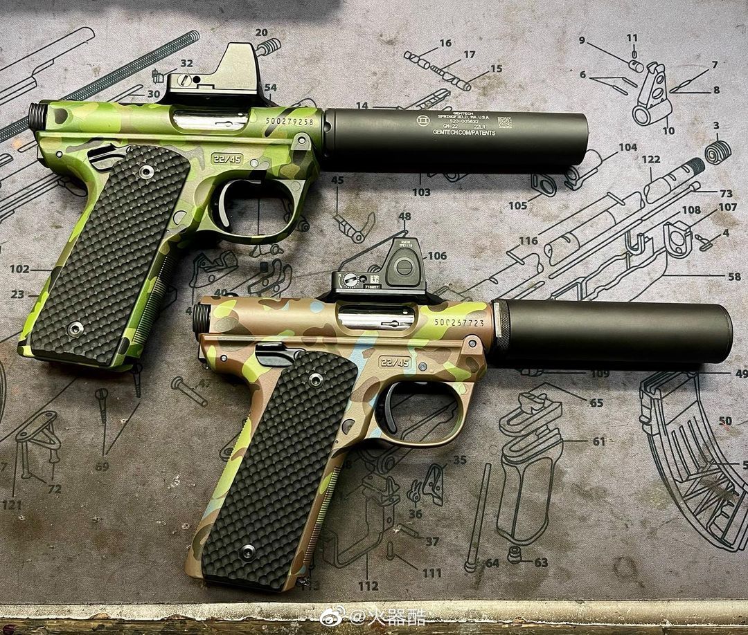 ruger mk4系列手枪美图