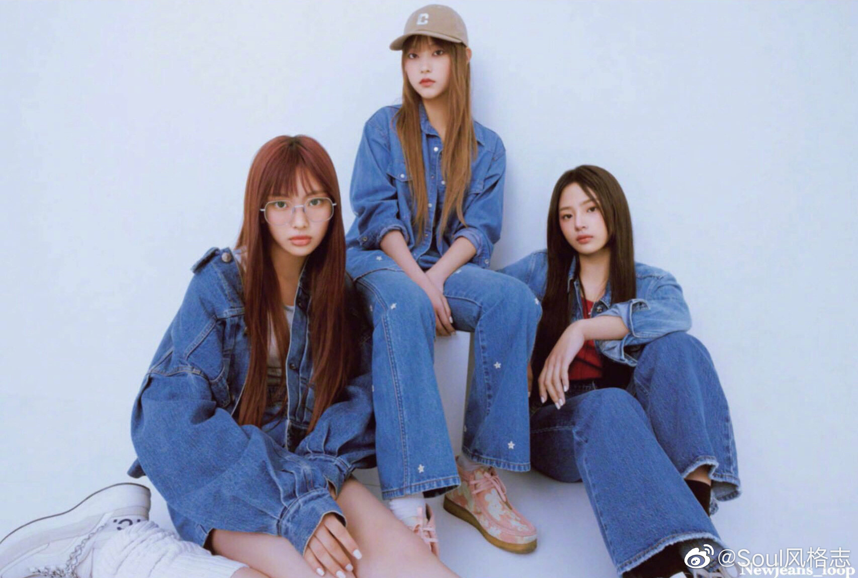 Newjeans X 日杂SPUR 3月号 身着牛仔……__财经头条