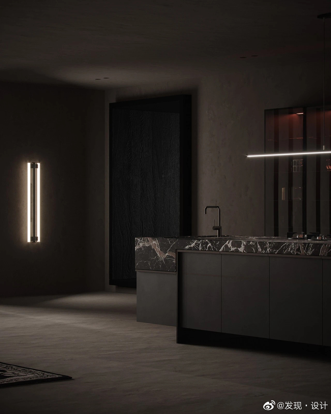 Serge Somkin | 返璞归真的侘寂美学 -黑暗 现代 粗糙 宽敞