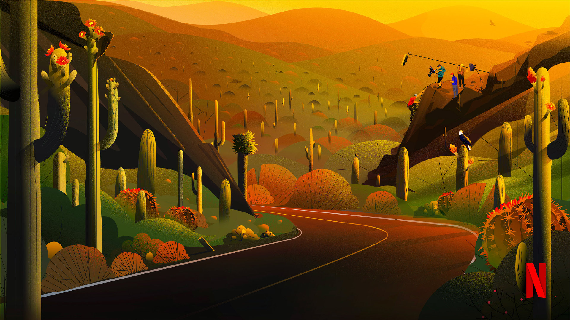 善用色彩表现画面氛围的Febin Raj又出新作品了……