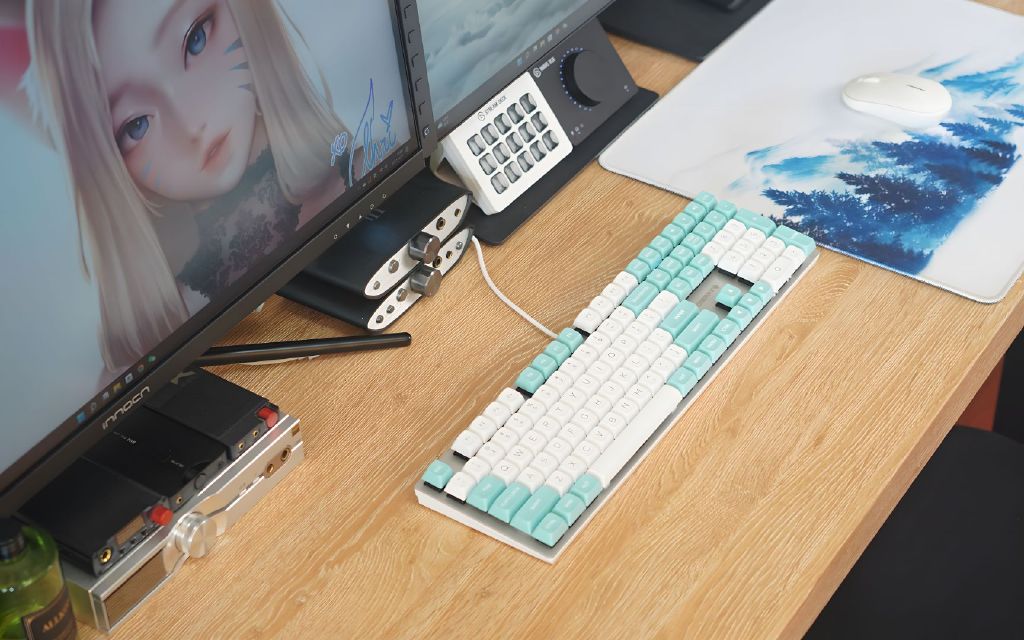 缤纷多彩的糖果色，Cherry KC200 MX键盘评测开箱！__财经头条