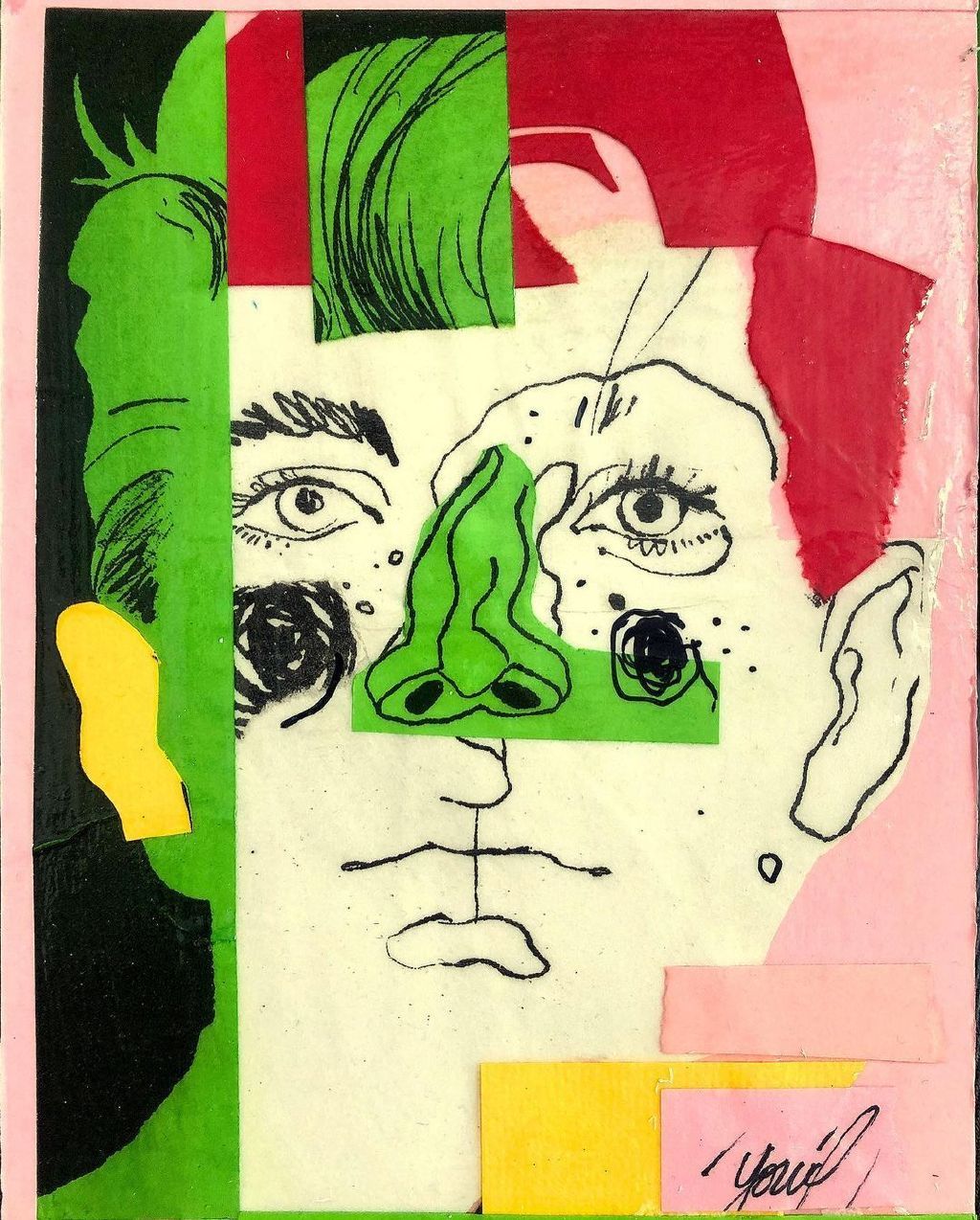 艺术家 yonil 抽象概念的的插画作品……__财经头条