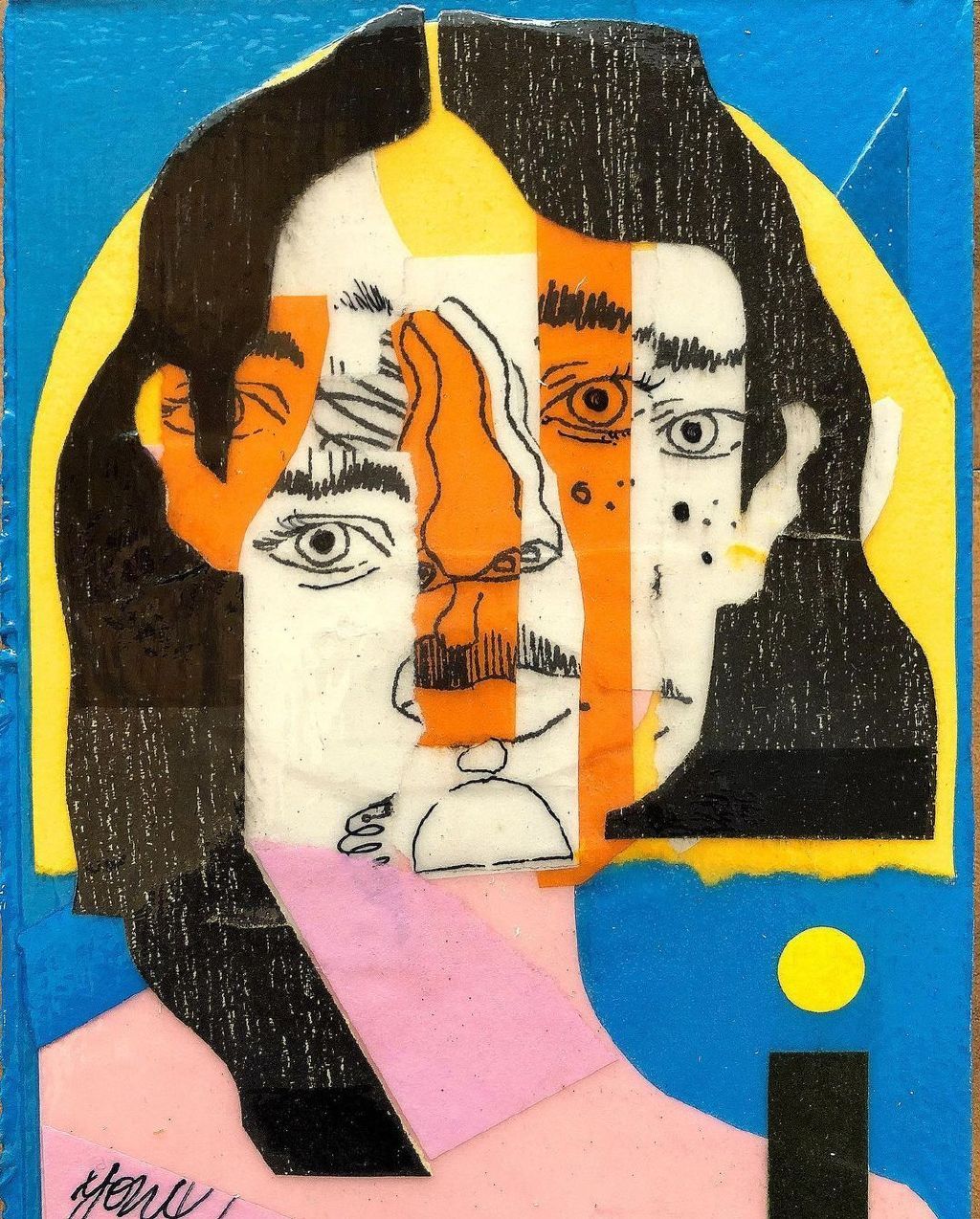 艺术家 yonil 抽象概念的的插画作品……__财经头条