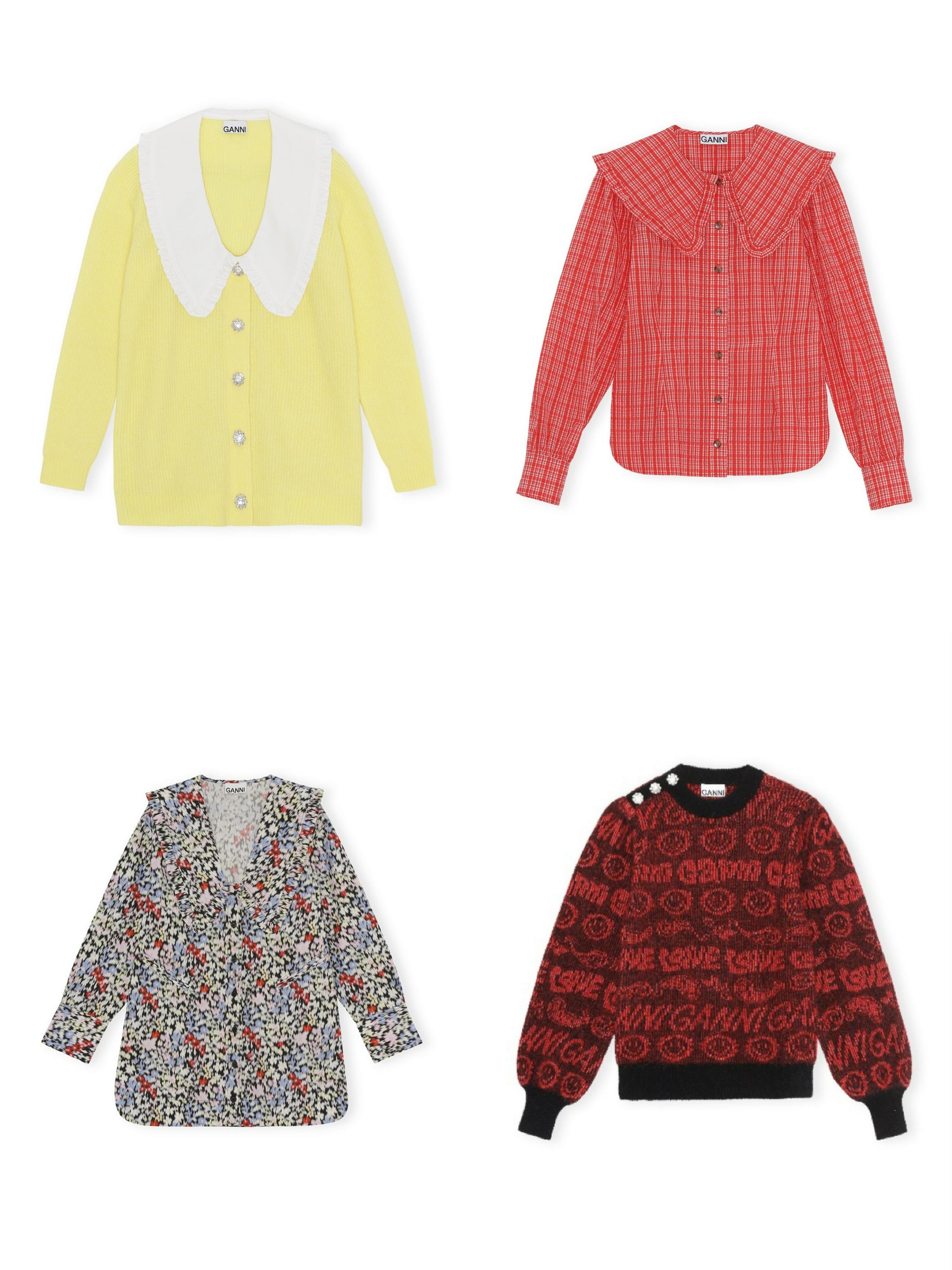 丹麦时装品牌GANNI正式发布首个中国独家限定系列……