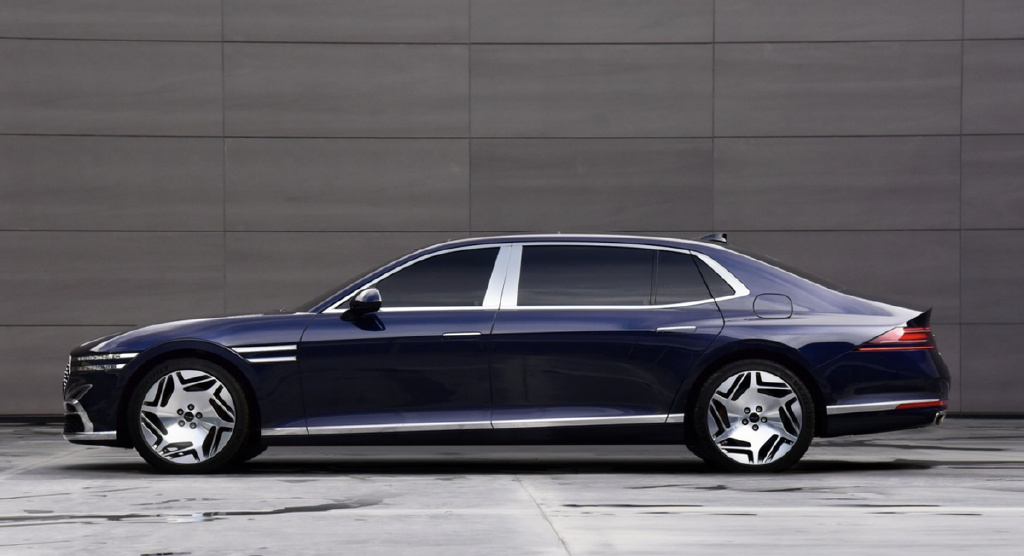 捷尼赛思G90 Magma假想图，能否超越奔驰V8插混？-新浪汽车