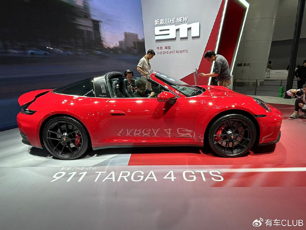 2024广州车展丨新款保时捷911 Targa 4 GTS亮相-新浪汽车
