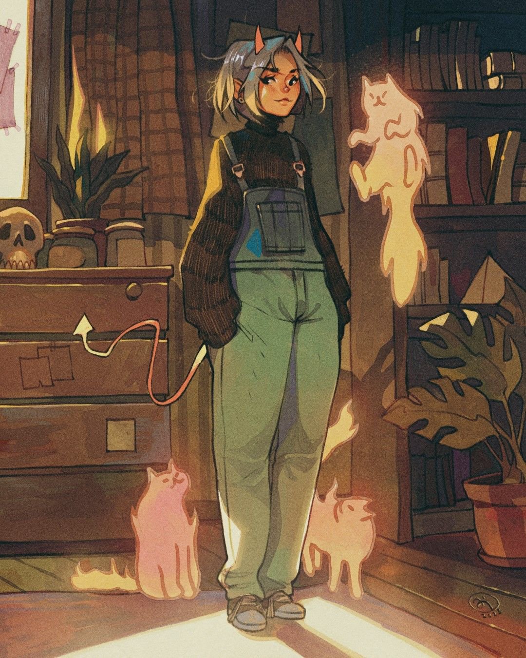 插画师 simz.art__财经头条