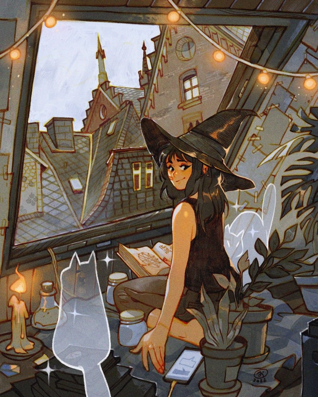 插画师 simz.art__财经头条