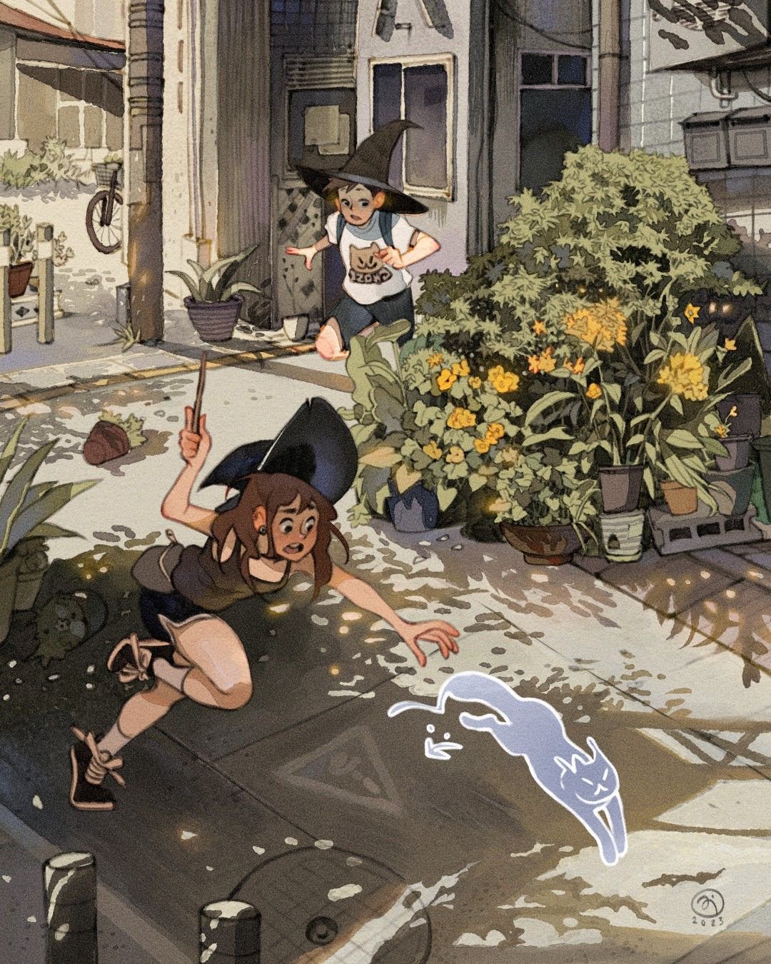 插画师 simz.art__财经头条