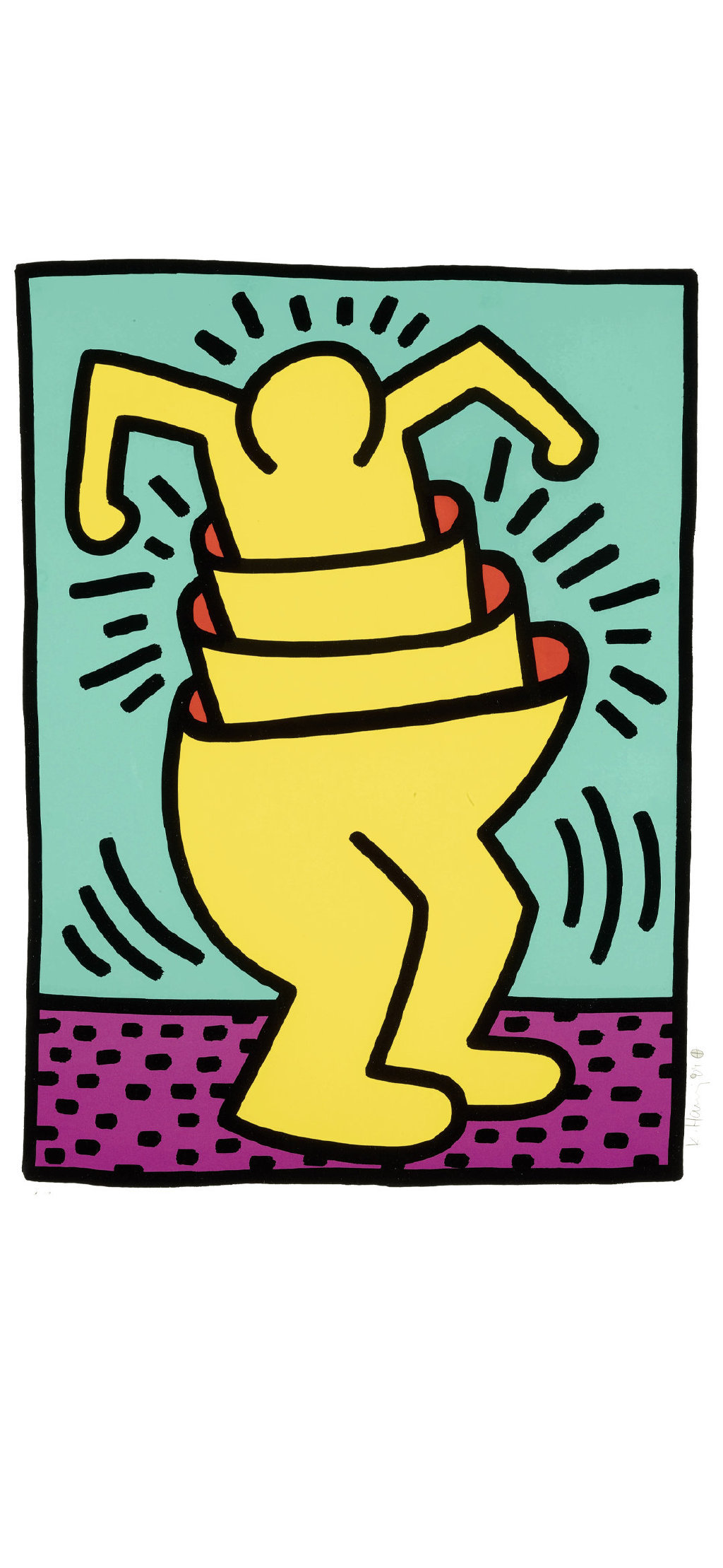 美国新波普艺术家：凯斯 · 哈林（Keith Haring）