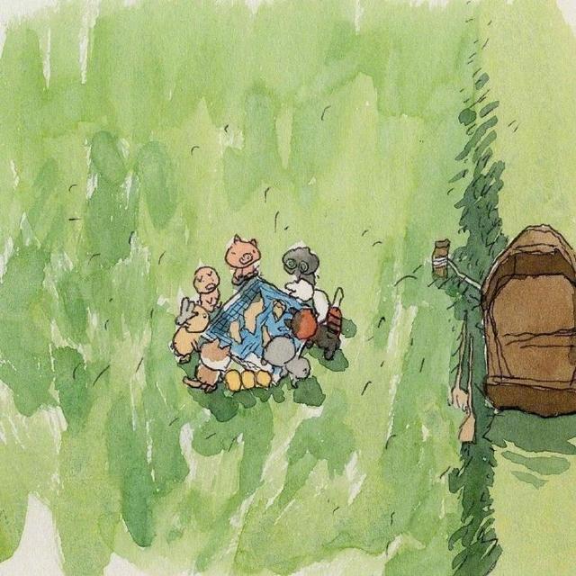 插画师 sseongryul 治愈系画作，画风配色很舒适