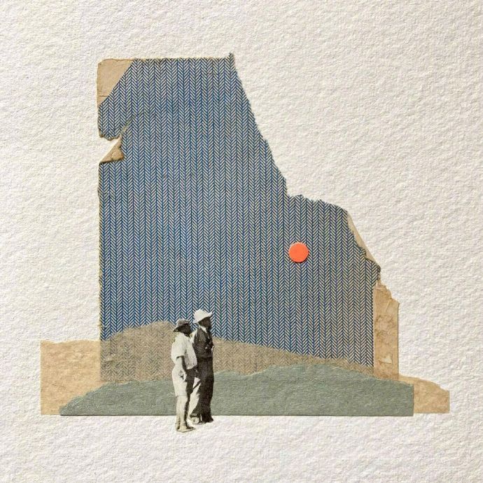 有趣的拼贴装饰画，自己也可以试一下！ by Carly Guppy__财经头条