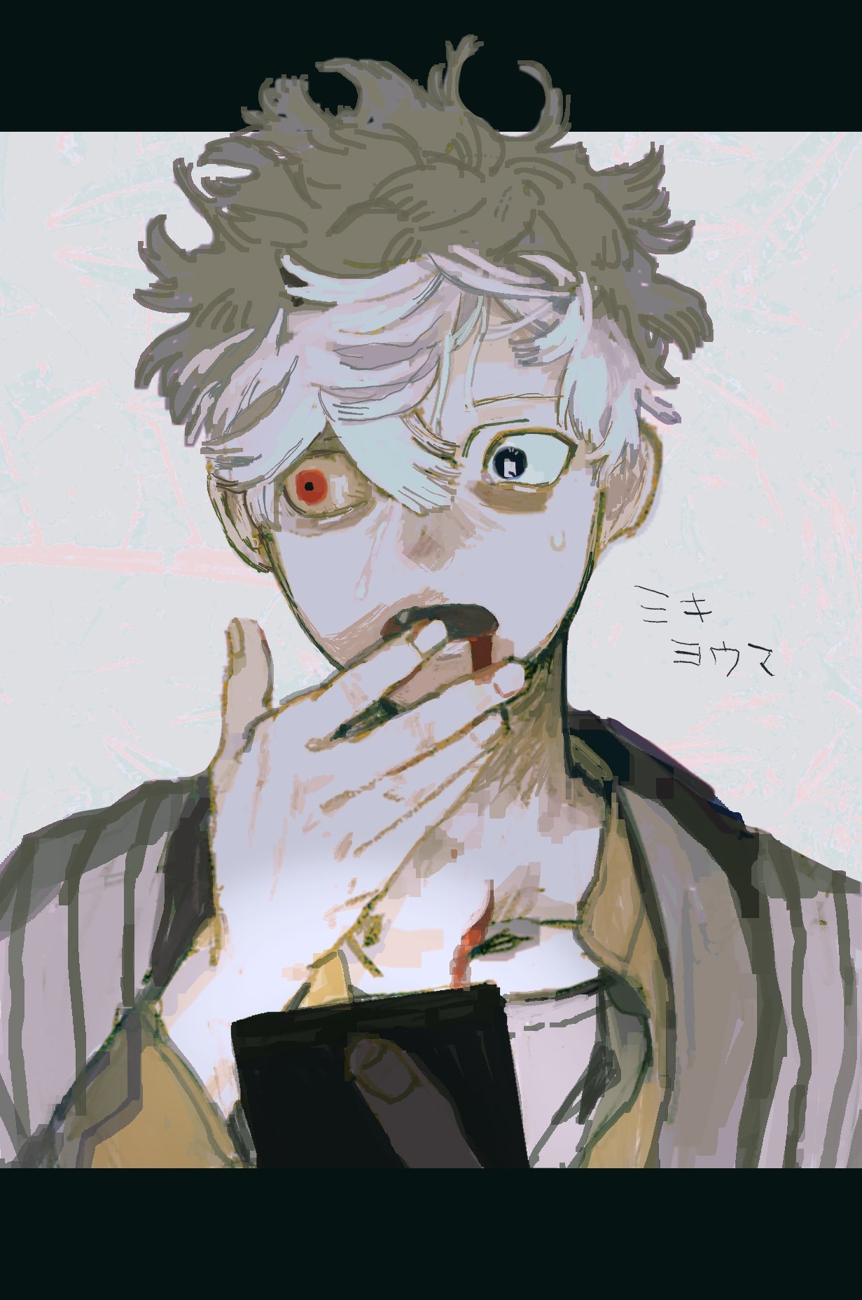 插画师ヤスタツ的一组人物插画（twi:yasutatsu_