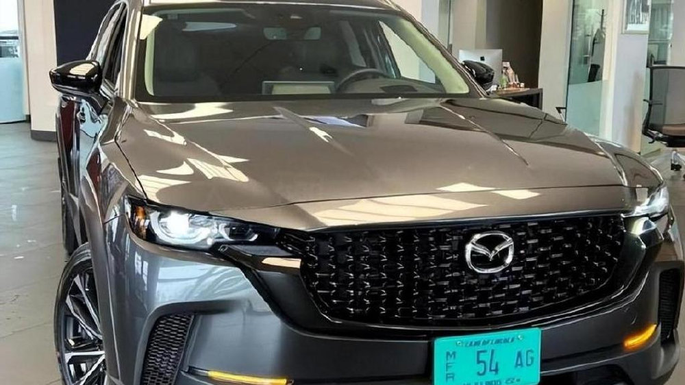 马自达CX-50海外到店实拍，造型硬朗还能越野，气势不输坦克300-新浪汽车