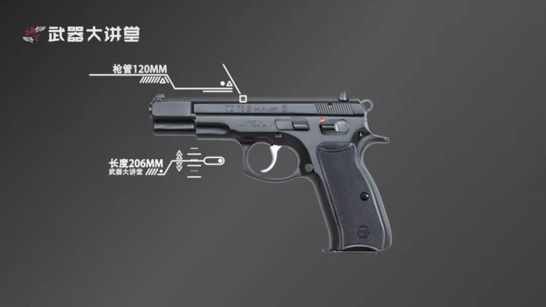 苏联眼皮底下秘密研发的秘密手枪，捷克CZ-75手枪