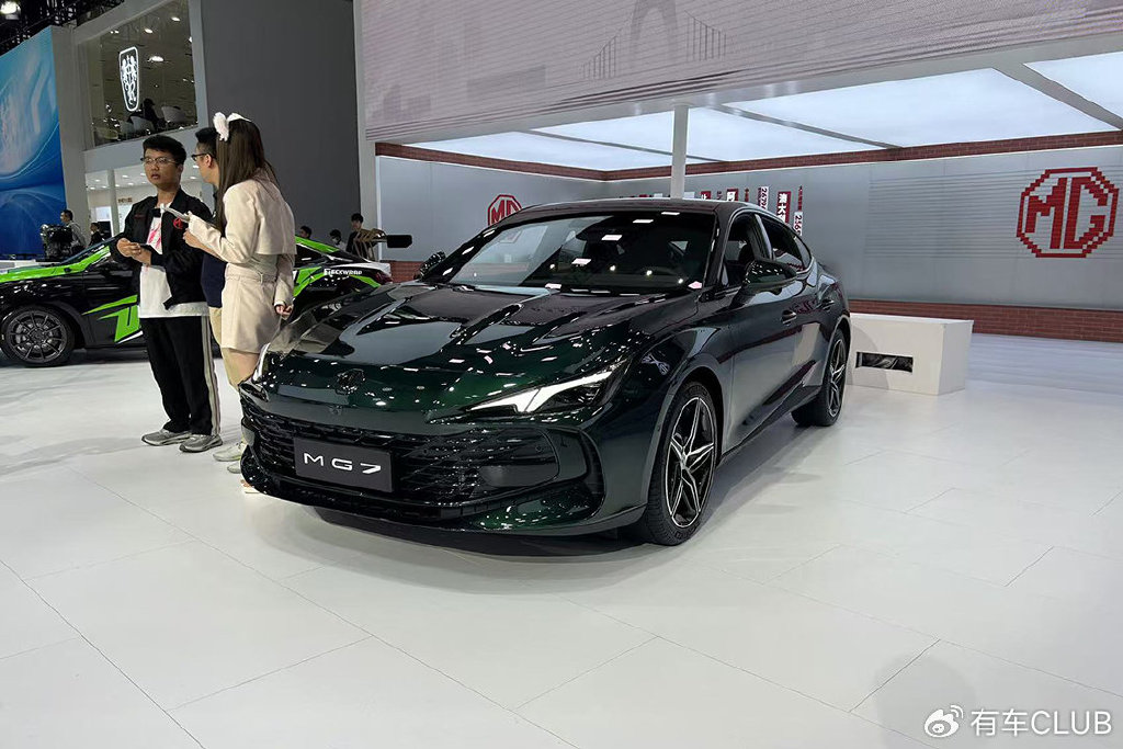 2024广州车展丨燃油车首个NGP高阶智驾迎来OTA MG7 2025款亮相-新浪汽车
