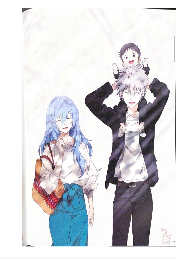 『EVA新剧场版：终』新特典小册子STAFF插图