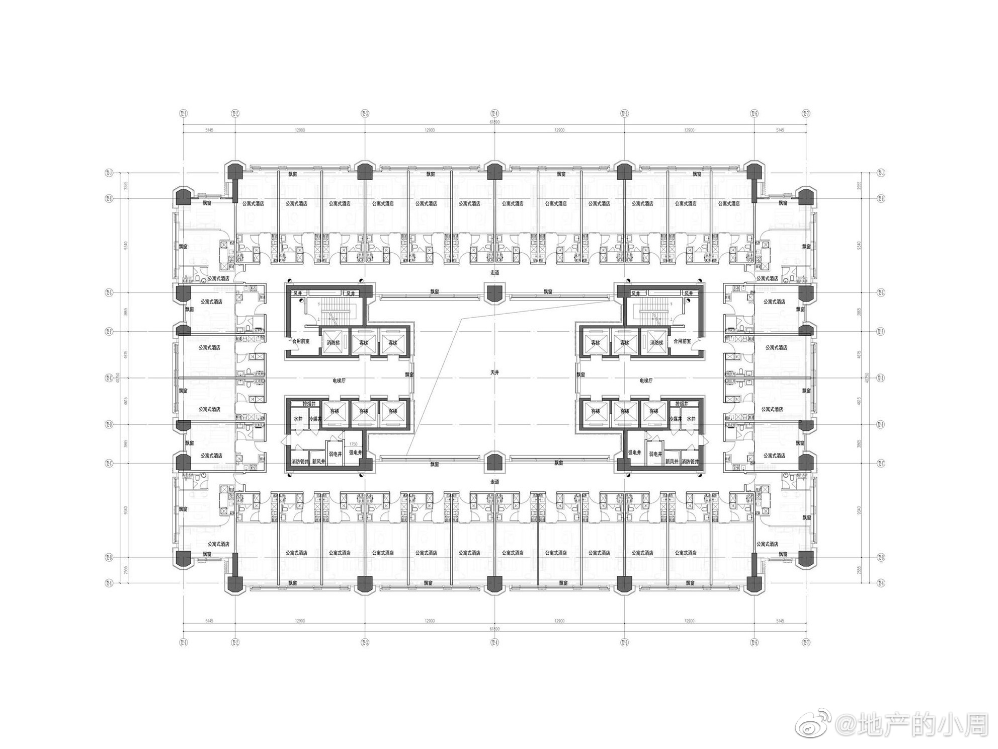 恒力全球总部T2 T3公寓楼出图。下面只等主塔T1揭晓了
