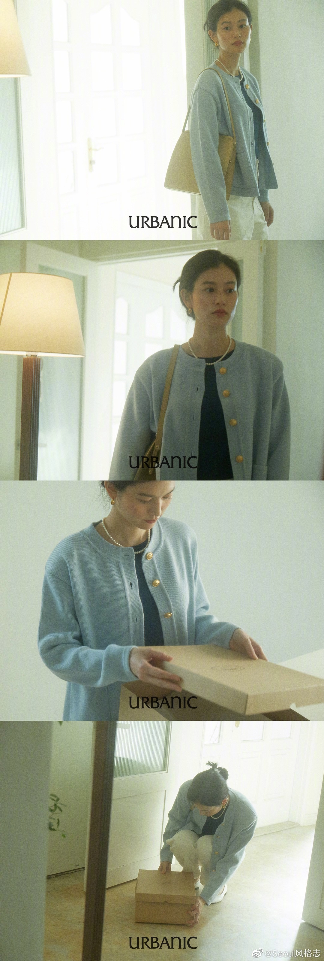 品牌Urbanic 30模特立花惠理 清冷自然、随性淡雅的氛围美女……