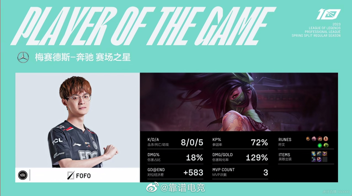 2023LPL春季赛 BLG 0-2 EDG