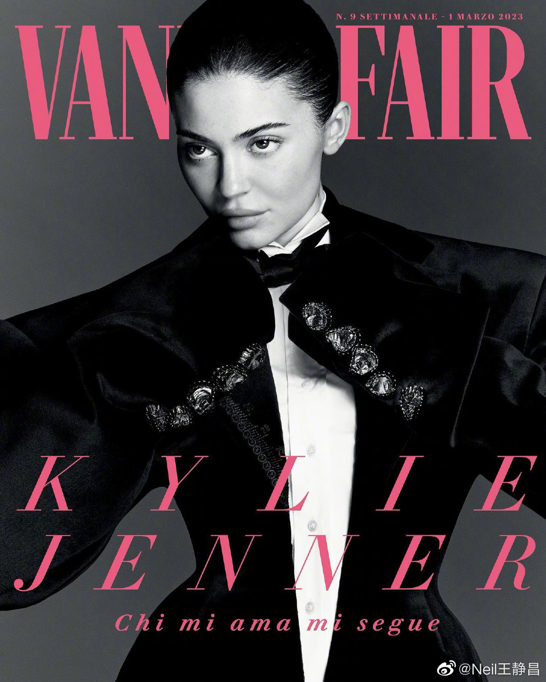 Kylie Jenner 登上意大利版《 Vanity Fair 》三月刊封面……|Vanity Fair|Vanity|意大利|米兰时装周 ...