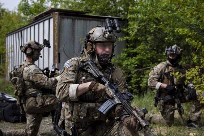 绿色贝雷帽在德国展开训练