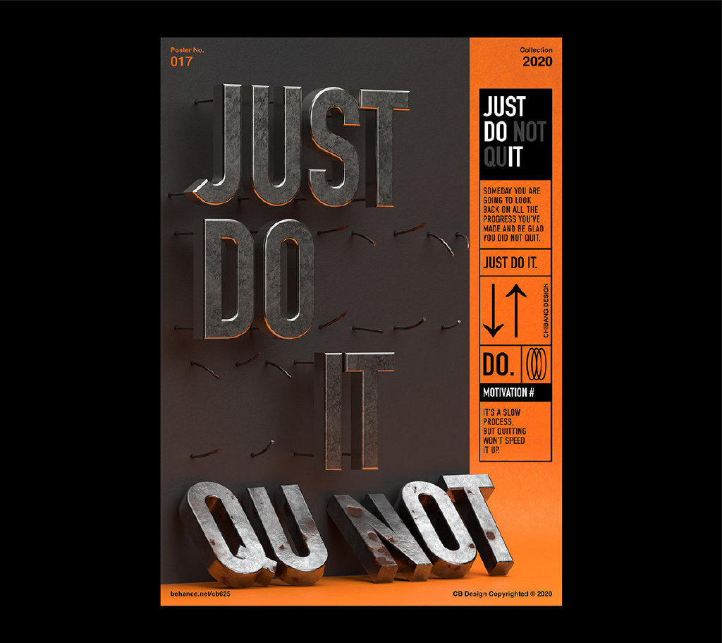 创意十足的 C4D 海报设计欣赏！ Jackie Price__财经头条