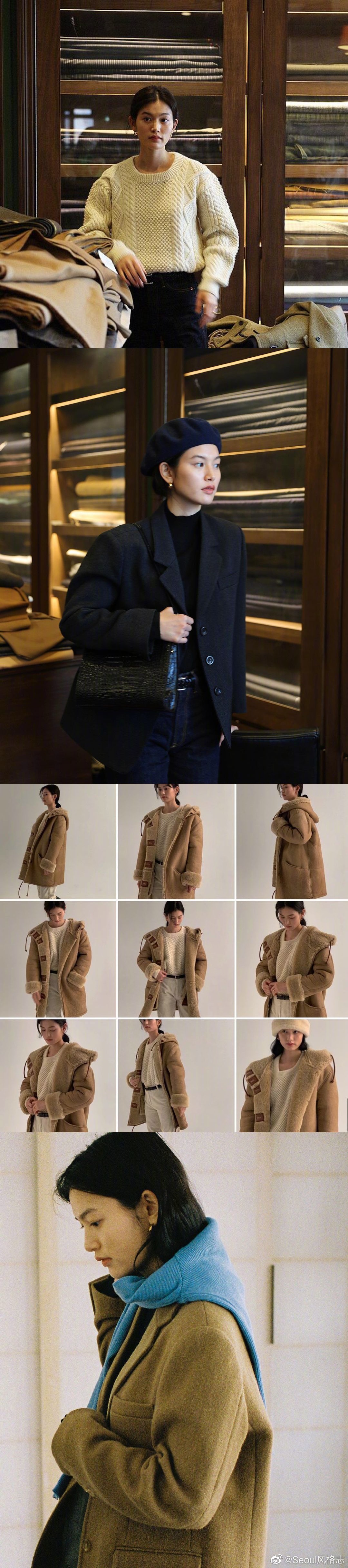 品牌Urbanic 30模特立花惠理 清冷自然、随性淡雅的氛围美女……