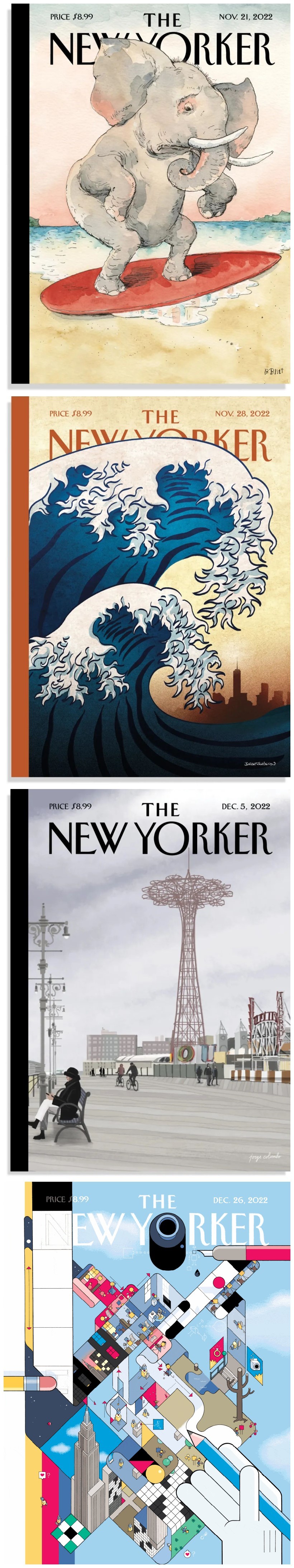 2022《The New Yorker》（纽约客） 封面总是极具特色……