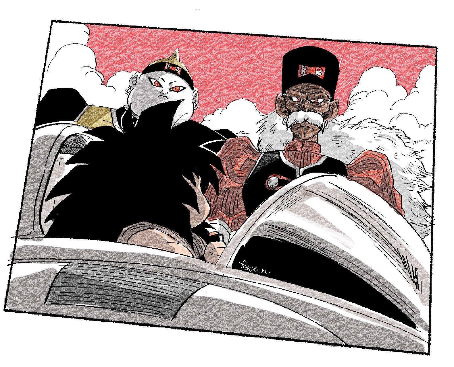 日本插画师『fenyo_n』画的龙珠系列主题插画最新作品整理分享（四十