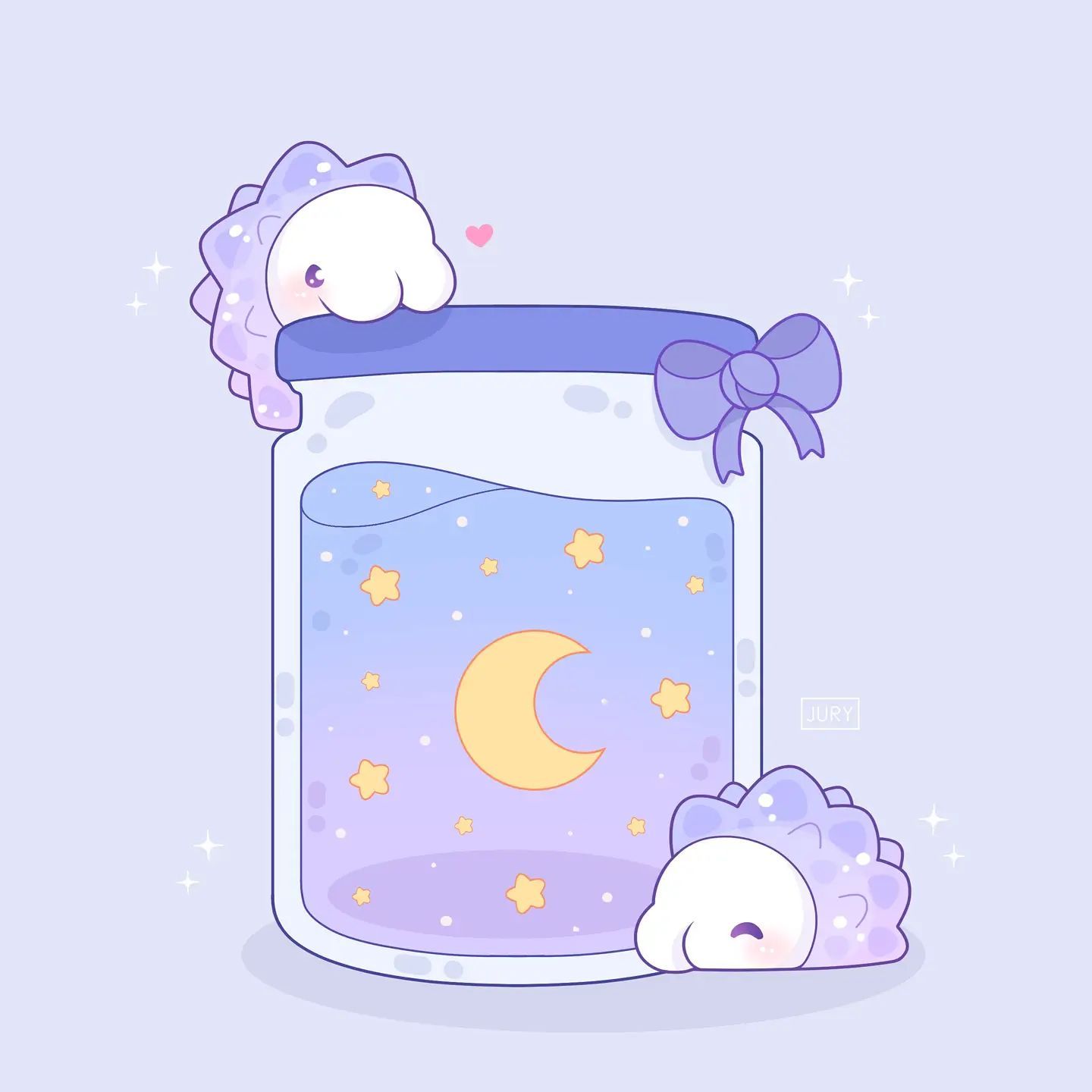 一组超可爱的插画……