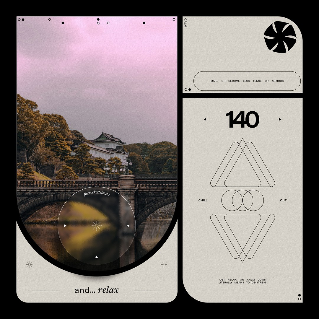 高级感的平面设计作品 Fox Rockett Studio__财经头条