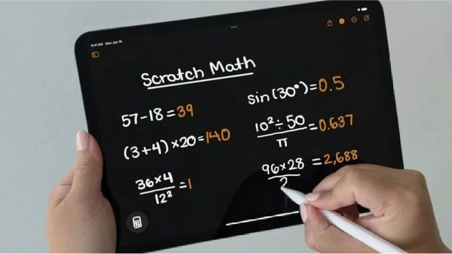 苹果发布会后刷屏的 iPad 计算器，最大的亮点不是算术|ipad |苹果|苹果发布会_新浪新闻