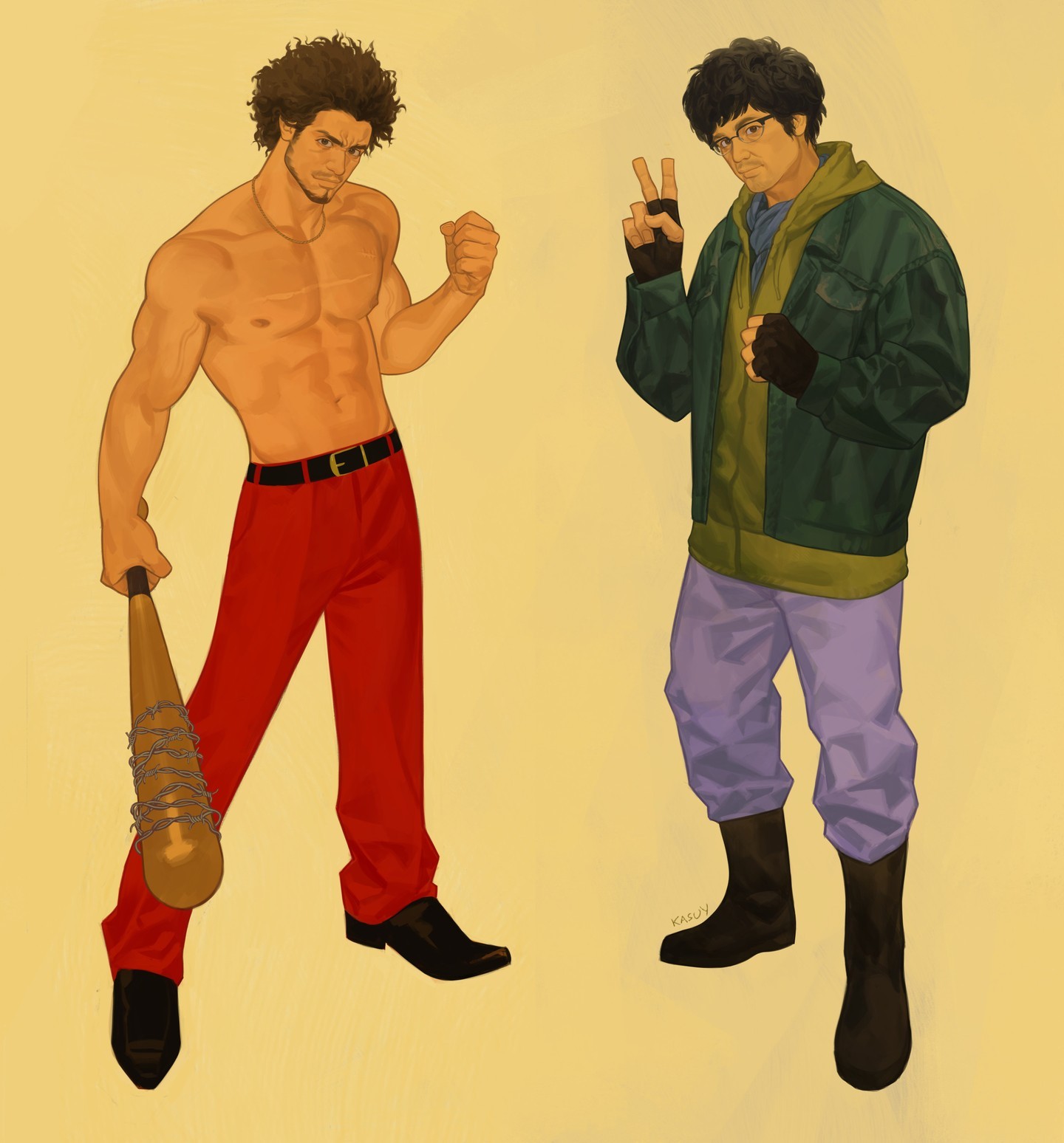 人物插画 - 插画师 Kasuy