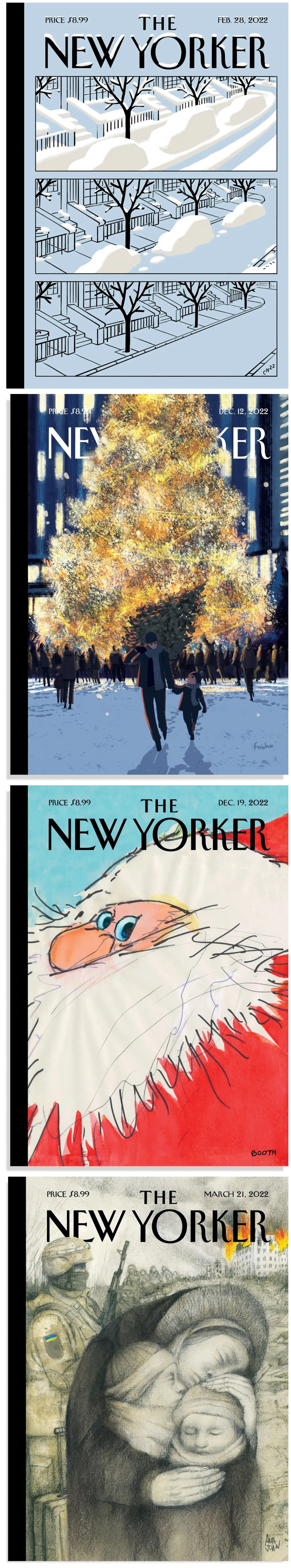 2022《The New Yorker》（纽约客） 封面总是极具特色……__财经头条