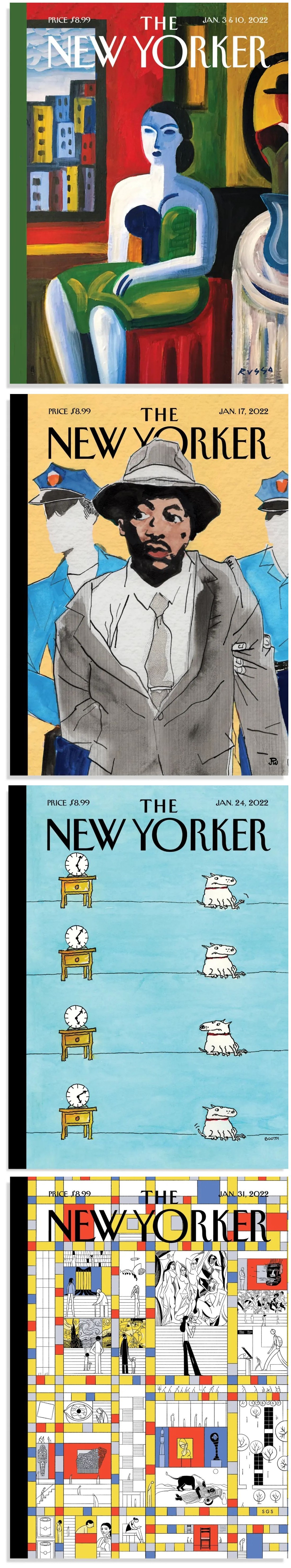 2022《The New Yorker》（纽约客） 封面总是极具特色……__财经头条