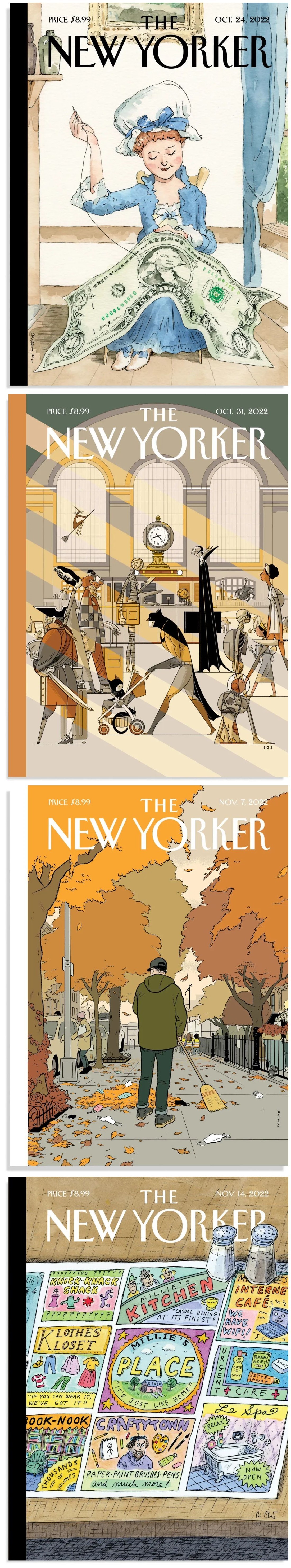 2022《The New Yorker》（纽约客） 封面总是极具特色……