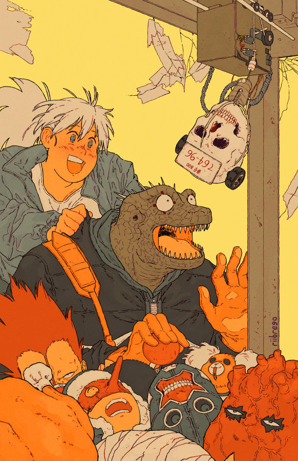 插画艺术家 rii abrego（twi：riibrego