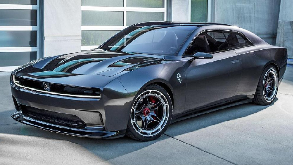 道奇 Charger Daytona SRT 概念车，当肌肉车迎来电动化，就长这样！