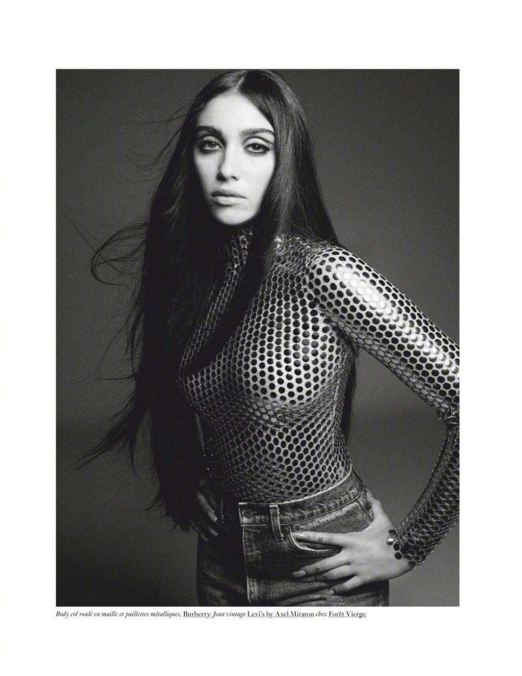 麦当娜24岁的女儿罗德丝·里昂（Lourdes Leon）—《Vogue