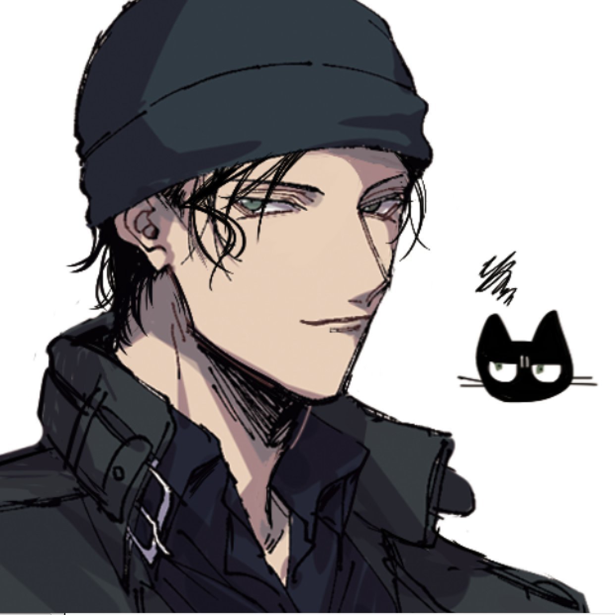 日本画师興路笔下的暴力cp赤井秀一 X 琴酒 太好磕啦twi kmk_oc