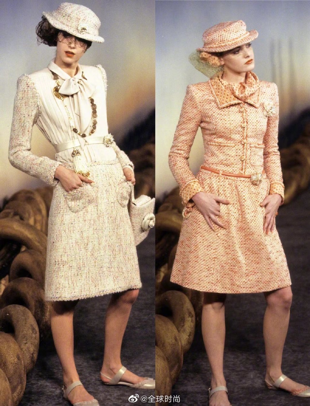 Chanel 2001春季高定系列，老佛爷极具代表性作品之一……