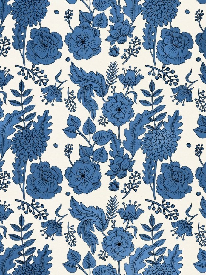 Aitch设计的创意唯美Patterns插画图案