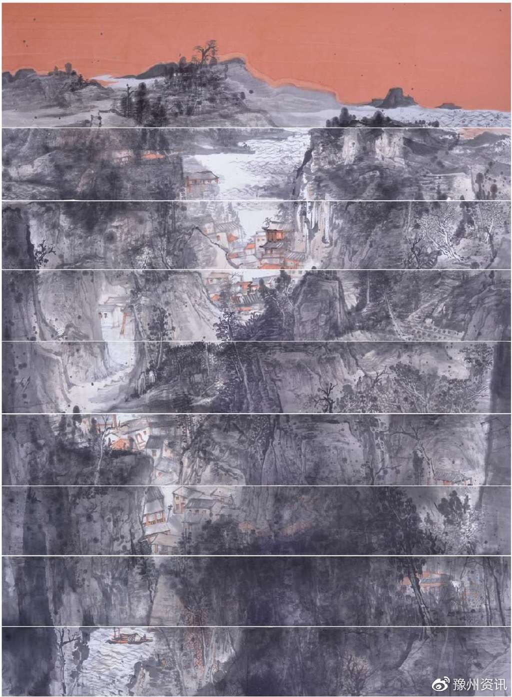 山水画名家焦志红作品鉴赏|太仓|中国美术家|山水画_新浪新闻