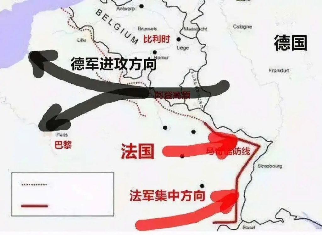 二战中曼施坦因的“镰刀计划”，为何能让德国两个月内占领法国？