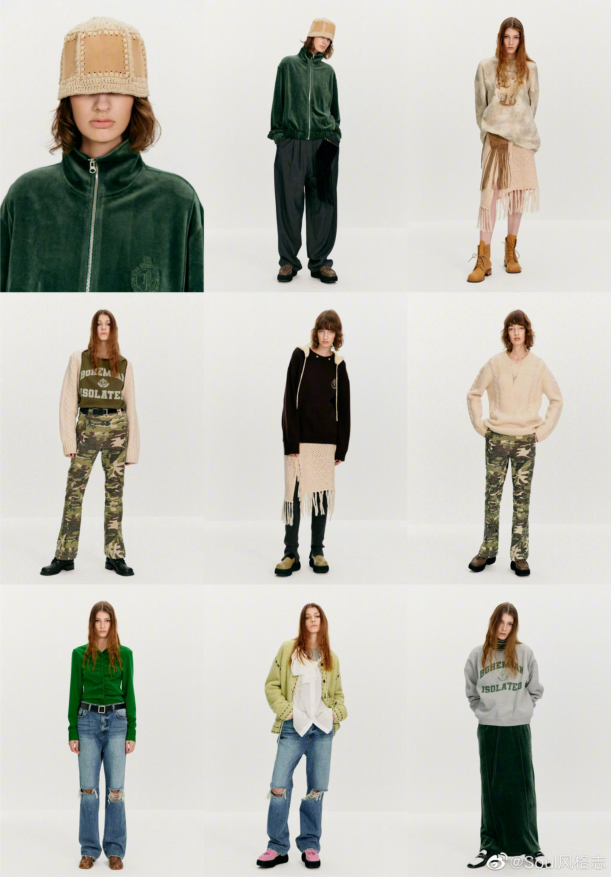 韩国品牌The Open Product 21F/W Lookbook……