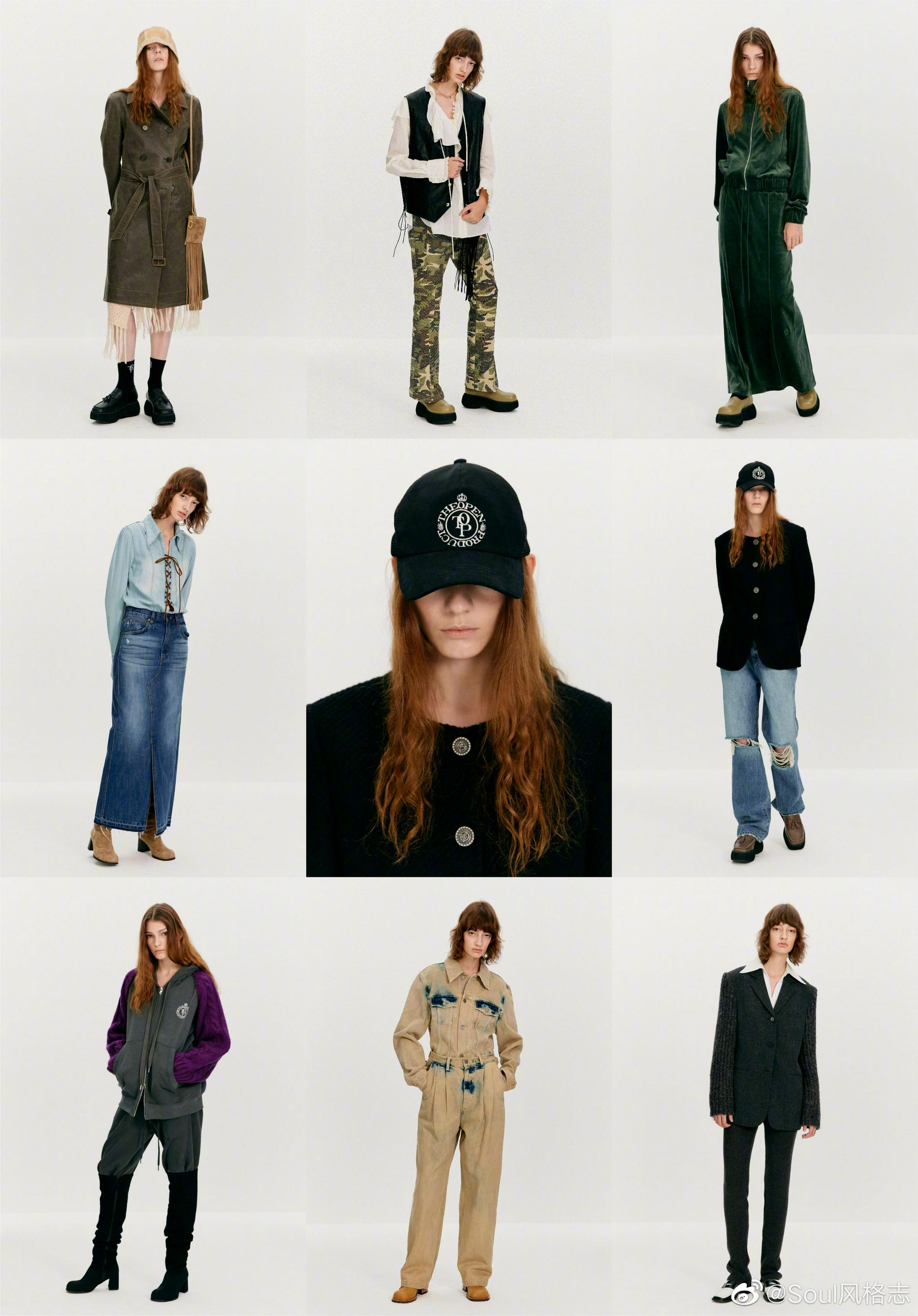 韩国品牌The Open Product 21F/W Lookbook……